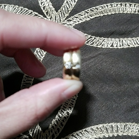 Jewelry | Real Diamond Engagement Ring9251k Fc Stamped | Poshmark